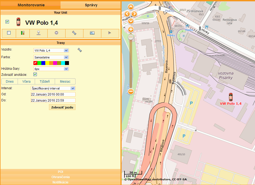Ty nejlepší věci jsou zdarma. Systém GPS Trace Orange je toho důkazem ...